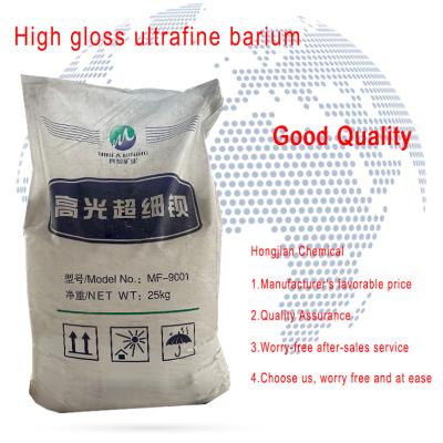 China High Purity 98% Barium Sulfate Chemical Filler for Flame Retardant and Radiation Shielding Applications for sale