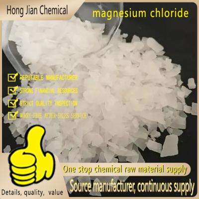 China Magnesium Chloride Hexahydrate Flakes - High Purity Dust Suppressant, Eco-Friendly Deicing Agent, and Essential Feed Supplement for sale