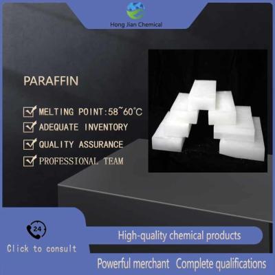 China Fully Refined Paraffin Wax with 52-70 °C Melting Point for Chemical Stability and Electrical Insulating Properties for sale