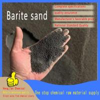 China Barium Sulfate Barite Sand - High Density Drilling Mud Additive with Radiation Shielding and Chemical Inertness for sale