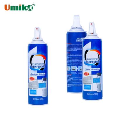 China Air Conditioner Disinfectant Germ Kill Spray Safety For Cleaning Fins And Freshening Air for sale