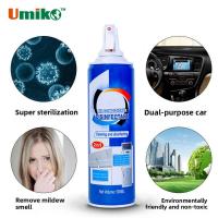 China Air Conditioner Disinfectant Germ Kill Spray Safety For Cleaning Fins And Freshening Air for sale