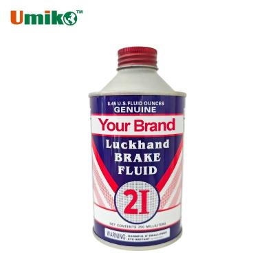 China Full Synthetic Brake Fluid For Heavy Duty Motor Vehicle Braking System Oil for sale