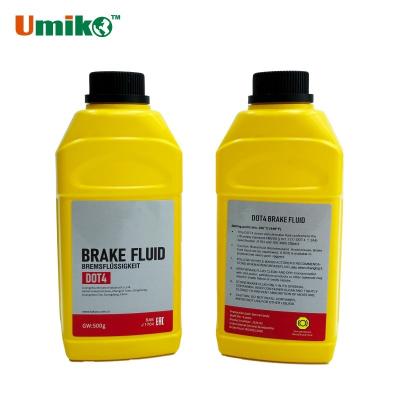 China Customizable Full Synthetic DOT4 Brake Fluid Fast Delivery And Short Lead Time for sale