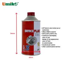 China 355cc Heavy Duty of Motorcycle Brake Fluid DOT 3 For Car Care Brake Oil Replacement for sale