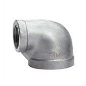 China 90 Degree Stainless Steel Threaded Fittings SS304/304L 316L ANSI B16.11 for sale