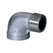 China 90 Degree Stainless Steel Threaded Fittings SS304/304L 316L ANSI B16.11 for sale