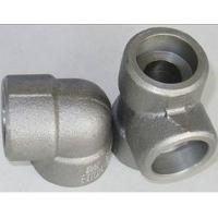 China 90 Degree Stainless Steel Forged Fittings SS304/304l 316l Scoket Welded for sale