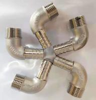 China 90 Degree Stainless Steel Threaded Fittings SS304/304L 316L ANSI B16.11 for sale