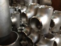 China ASTM B16.9 Stainless Steel Butt Weld Tee For Petrochemical Industry for sale