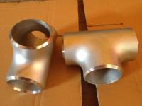 China ASTM B16.9 Stainless Steel Butt Weld Tee For Petrochemical Industry for sale