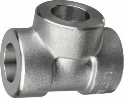 China Scoket Welded Tee Stainless Steel Forged Fittings ANSI B16.11 for sale