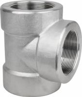 China Scoket Welded Tee Stainless Steel Forged Fittings ANSI B16.11 for sale
