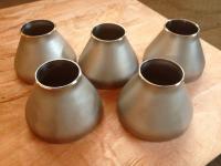China Sch160 Stainless Steel Butt Welded Fittings Steel Pipe Clamp Fittings For Natural Gas for sale