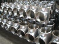 China ASTM B16.9 Stainless Steel Butt Weld Tee For Petrochemical Industry for sale
