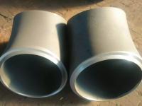 China stainless steel double end belved pipe fittings stainless steel large pipe fittings for sale