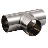 China Polished SS304 304L 316L Stainless Steel Sanitary Fitting 3A ISO Tee for sale