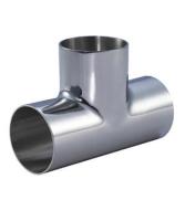 China Polished SS304 304L 316L Stainless Steel Sanitary Fitting 3A ISO Tee for sale