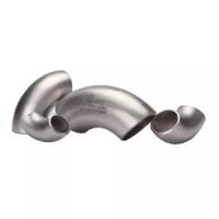 China ASME B16.9 316L Stainless Steel Pipe Fittings 90 180 Degree Pipe Elbow for sale