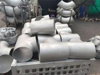 China SUS304 ANSI Welded Stainless Steel Elbow Fittings Seamless Sandblasting for sale