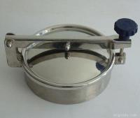China Ferrule Food Milk Tank Manhole Cover Stainless Steel 304 316 Sanitary for sale