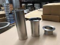China Long length CNC machine lap joint stub end MSS SP43 304 stainless steel pipe fittings for sale