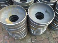 China ASTM TP304 316L pipe oval shape cap dairy pipe fittings stainless steel hydraulic fittings for sale