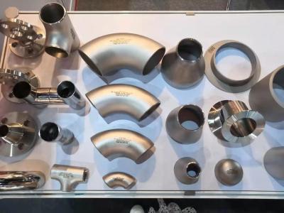 China 316 Stainless Steel Tube Fittings 45 90 180 Deg Elbow Tee Reducer And Flanges for sale