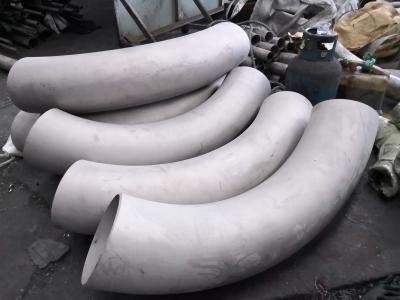 China 90 Degree Stainless Steel Butt Welded Fittings 6 Inch Steel Pipe Fittings for sale