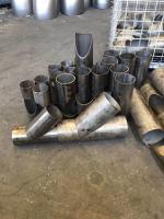 China ASTM A403 stainless steel four way tee pipe fitting lateral reducing tee pipe fitting for sale