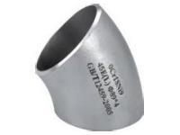 China UNS S2205 S31803 6''sch10s Super Duplex Stainless Steel Butt Welded Fittings 45Deg for sale