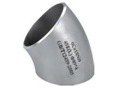 China UNS S2205 S31803 6''sch10s Super Duplex Stainless Steel Butt Welded Fittings 45Deg for sale