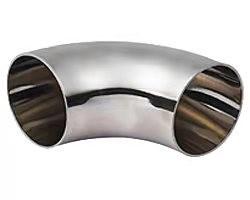 China 304 316L Food Grade Stainless Steel Pipe Fittings 45 Degree Clamp Elbow for sale