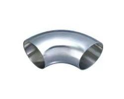 China 90 Degree Elbow Stainless Steel Sanitary Fitting 304 316L for sale