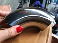 China 90 Degree Elbow Stainless Steel Sanitary Fitting 304 316L for sale