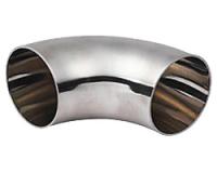 China Sanitary Elbow 304 316L Stainless Steel Sanitary Fitting For Food Grade for sale