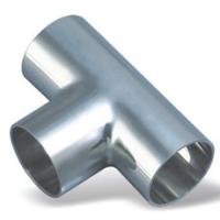 China 304 316L Cross Sanitary Stainless Steel Dairy 180 degree short radius elbow 8'' for sale
