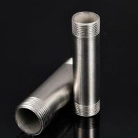 China SS304 304L 316L Stainless Steel Threaded Fittings 150# NPT/BSP  Pipe Nipple for sale