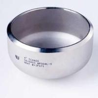China SS2205 31803 Stainless Steel Butt Welded Pipe Fittings Stainless Steel Round Cap for sale
