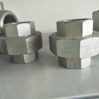 China ANSI B16.11 Cross Tee Stainless Steel Forged Fittings Sandblasting for sale