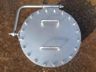 China SS304 316 Sanitary Stainless Steel Pressure Manhole For Paper Equipment for sale
