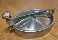 China SS304 316 Sanitary Stainless Steel Pressure Manhole For Paper Equipment for sale