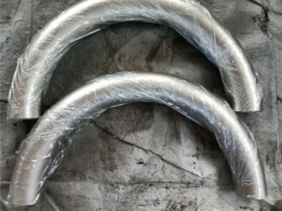 China Ss304 Sch40s Stainless Steel 180 Degree Elbow Butt Weld Pipe Elbow for sale