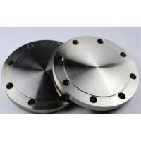 China SS321 Stainless Steel Flanges Sandblasting Welding Forged Blind Flange for sale