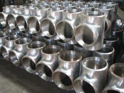 China Polished Tee Stainless Steel Butt Welded Fittings 6