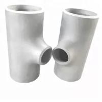 China Seamless SS321 Stainless Steel Butt Welded Fittings Tee 4