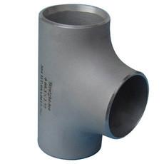 China Seamless SS321 Stainless Steel Butt Welded Fittings Tee 4