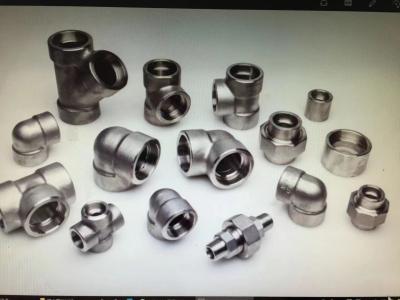 China ANSI B16.11 Stainless Steel Welded Fittings For Chemical for sale