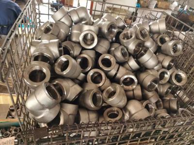 China Decorated Socket Weld Stainless Pipe Tee ANSI Forged Threaded Fittings for sale