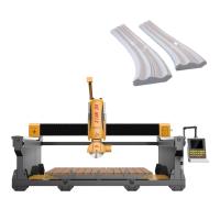 China CNC 5 Axis Integrated Bridge Stone Cutting Milling Machine 22kw For Granite Marble for sale